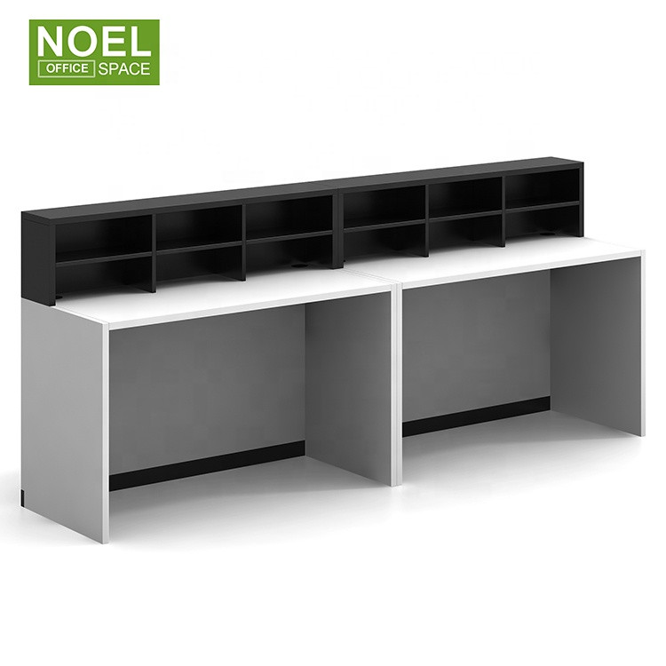 Buy Fashionable White Mfc Board Design Small Front Counter Desk Company ...