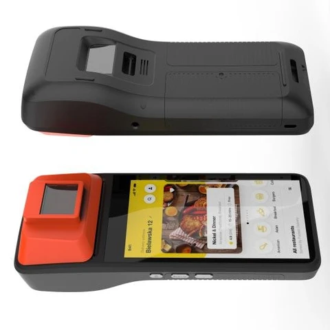 Buy Fingerprint Scanner Point Of Sale Mobile Terminal Thermal Printer ...