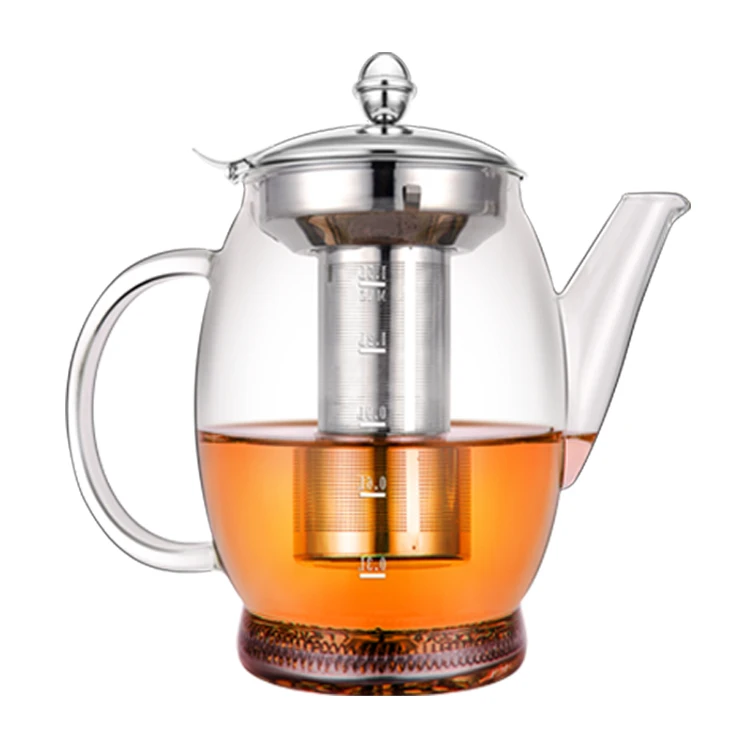 Buy Glass Teapot With Basket Infuser Tea Pot Sets Ceramic Chinese from ...