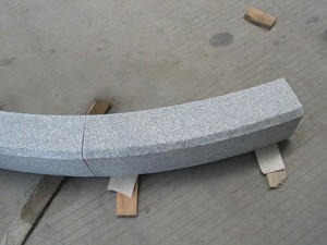 Buy Granite Curbstone Curved Paving Stone G603 Curbstones from Xiamen ...