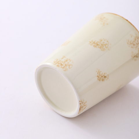 Buy Hand-painted Color Pattern White 320ml Ceramic Creative Coffee Mugs ...