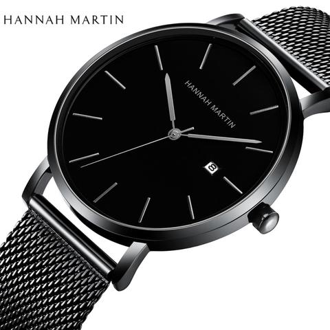 Buy Hannah Martin Watch Japan Quartz Movement Simple Design Original ...