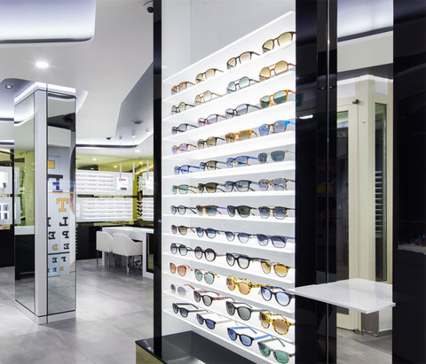 Buy High End Optical Shop Fitting Store Fixtures Optical Display ...