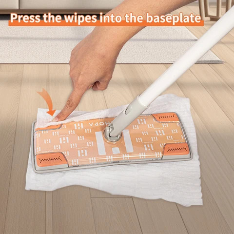 Buy Holamopa Magic 360 Degree Rotatable Adjustable Cleaning Water Separation Microfiber Mop Set ...