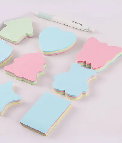Buy Hongfu Brick Shaped Multi-color Memo Pad, Memo Colored Sticky Note ...