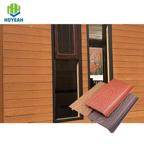 Buy Hoyeah Wholesale Outdoor Wpc Wall Cladding Waterproof And Moisture-proof Decoration Wood ...