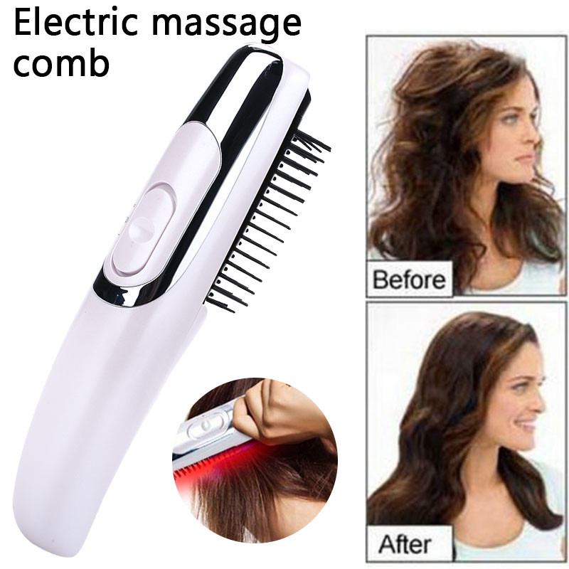 Buy Infrared Laser Hair Growth Comb Hair Care Styling Hair Loss Growth ...