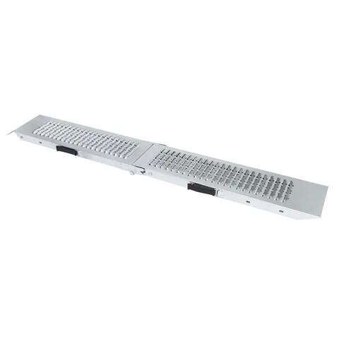 Buy Manual Folding Steel Ramp Silver Truck Loading Galvanize 400kg ...