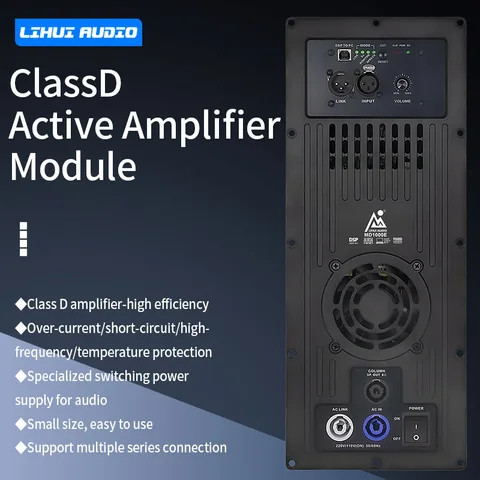 Buy Md1000e Power Amplifier Module Class D Subwoofer Module Board 2 ...