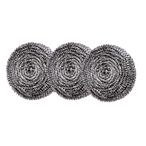 Buy Metal Stainless Steel Wire Pot Scourer For Kitchen Cleaning Ball ...