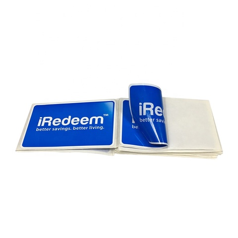 Buy Personalised Oblong Double Side Sticker Mineral Water Bottle ...