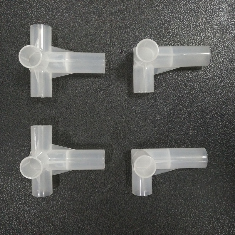 Buy Pp Plastic Connector 3 Pin 4 Pin Wardrobes Parts For Steel Tube Or ...