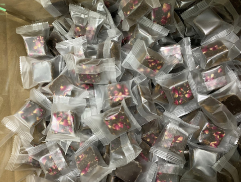 Buy Premium Brown Sugar Cubes Rose/jasmine /goji Berry / Ginger /red ...