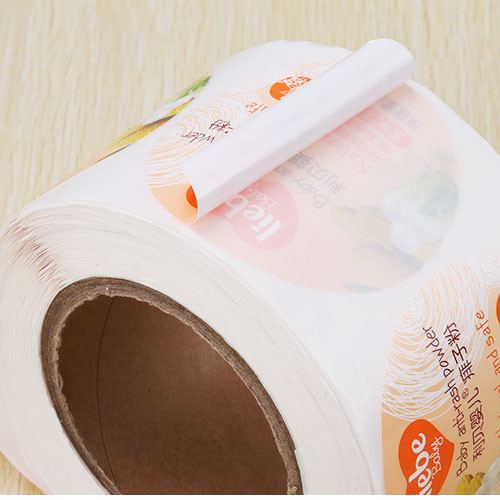 Buy Prickly Heat Powder Label Sticker In Roll Custom Private Logo ...