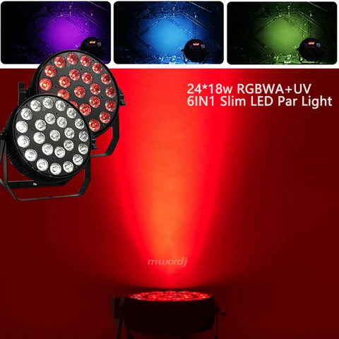 Buy Professional Dj Club Led Lighting Dmx Stage Lights 24*18w Rgbwa+uv ...