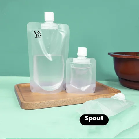 Buy Resealable Custom Juice Beverage Drink Water Liquid Spout Bag ...