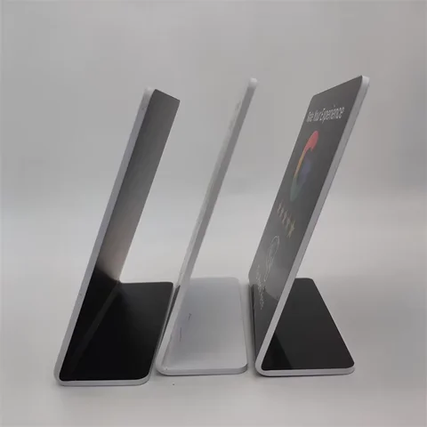 Buy Restaurant Nfc Menu Display Transparent Acrylic Stand Card 13.56mhz ...