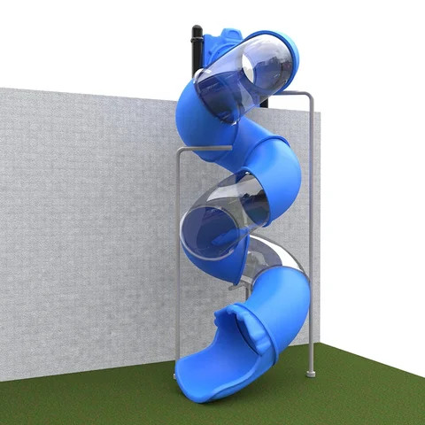 Buy Rotational Molding Playground Pipe Slides Plastic Slide For Kids ...