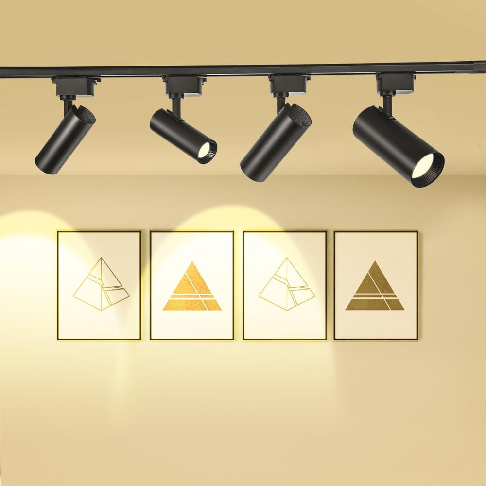 Buy Shenzhen Kitchen Modern Black Housing Rail Lamp Cob 20w 30w Led ...