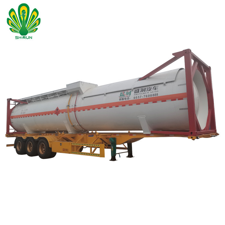Buy Stainless Steel Liquid Oxygen Storage Iso Tank Container Trailer ...