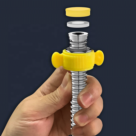 Buy Stainless Steel Wire Braided Corrugated Flexible Metal Hose Pipes ...