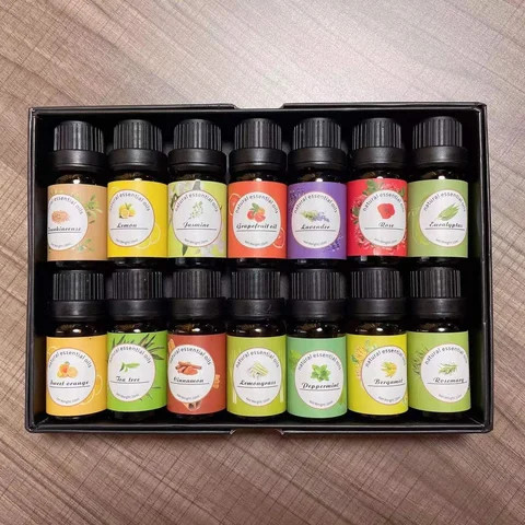 Buy Top 14 Bottles Set Pack 100% Natural Aromatherapy Essential Oils ...