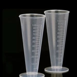 Buy Triangular Conical Plastic Beaker With Graduated from Cangzhou ...