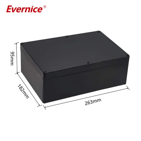 Buy Waterproof Black Abs Plastic Enclosure Electronic Instrument ...