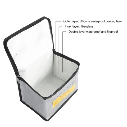 Buy Wholesale Explosion-proof Lithium Battery Safe Storage Bag Portable ...
